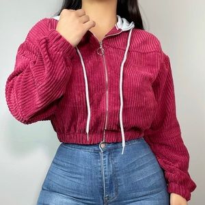 HYFVE | Jackets & Coats | New Hyfye Fashion Boutique Cropped Corduroy ...